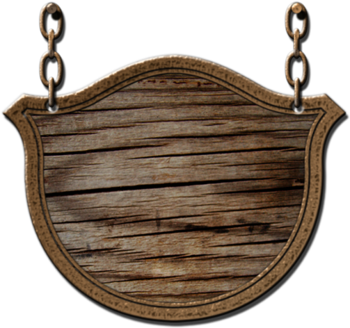 Download Hanging Wooden Sign Png Download - Plank PNG Image with No ...