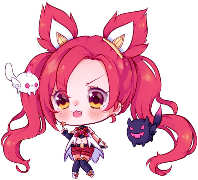 Download Jhin Drawing Jinx - Star Guardian Jinx Chibi PNG Image with No ...