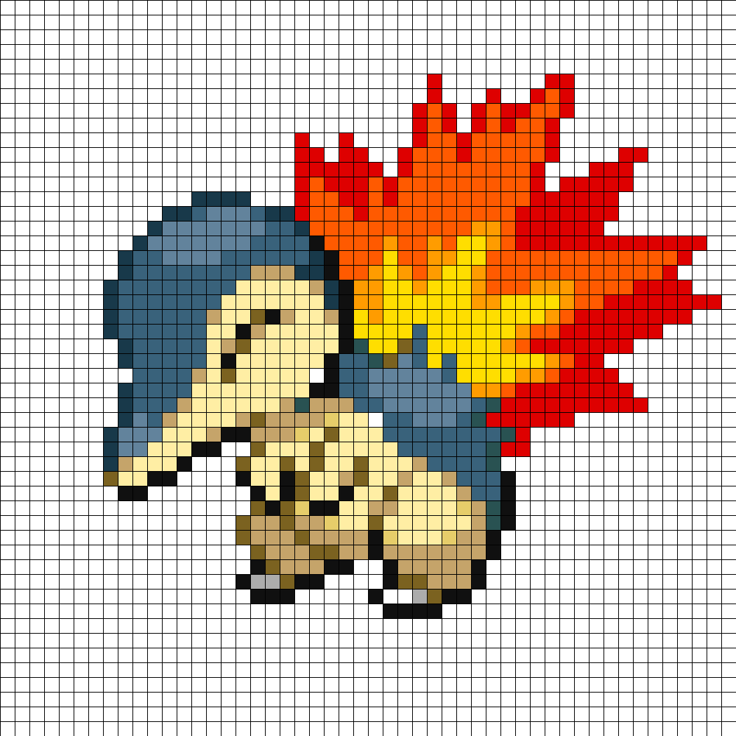 Download Cyndaquil Perler Bead Pattern Bead Sprite Pok mon Perler 
