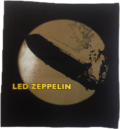 Download Led Zeppelin Led Zeppelin Band Back Patch - Led Zeppelin Album ...