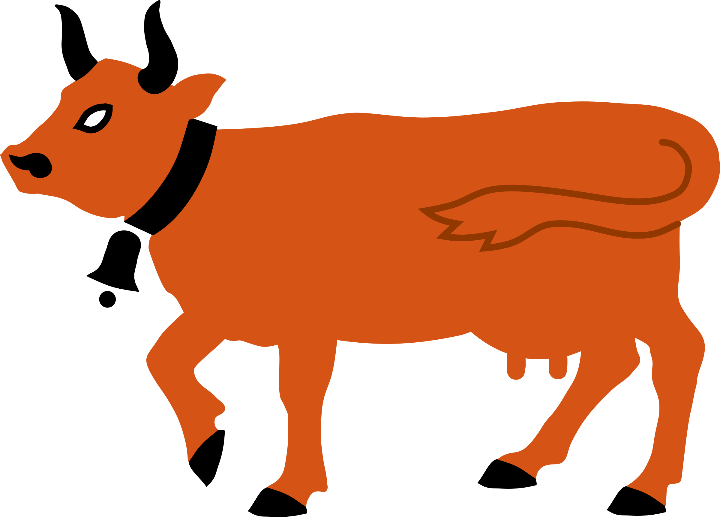 Cow Vector Png - Logo Kepala Sapi Gratis - Free Transparent PNG ...