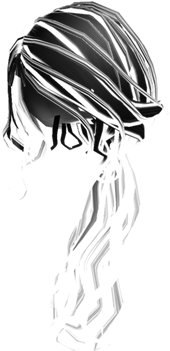 Side Ponytail Hair - Roblox Sid Ponytail - Free Transparent PNG ...