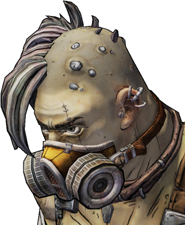 Krieg/skins - Borderlands 2 Krieg Face - Free Transparent PNG Download ...