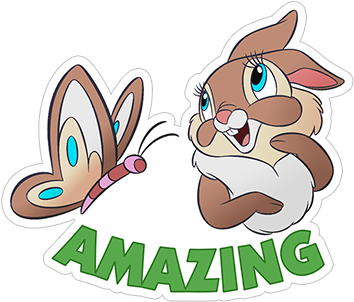 Download Viber Sticker «thumper» - Cartoon PNG Image with No Background ...