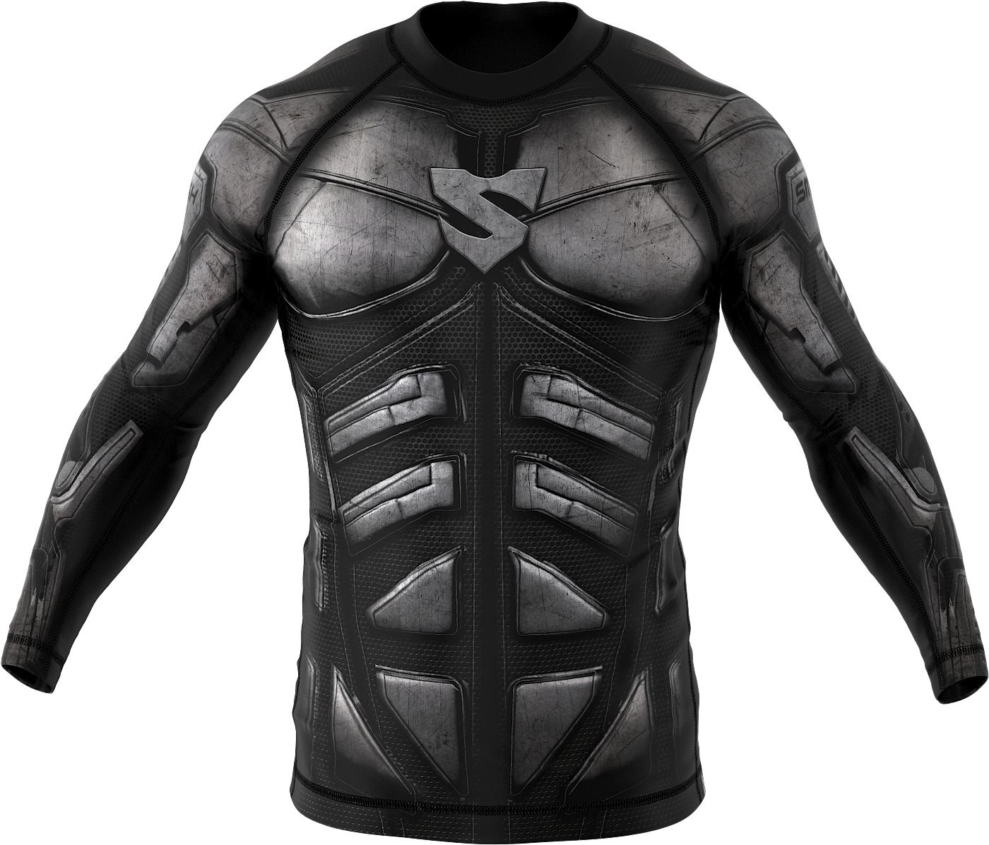 Download « » - Smmash Rashguard Dark Knight Mma Bjj Ufc Kampfsport PNG ...