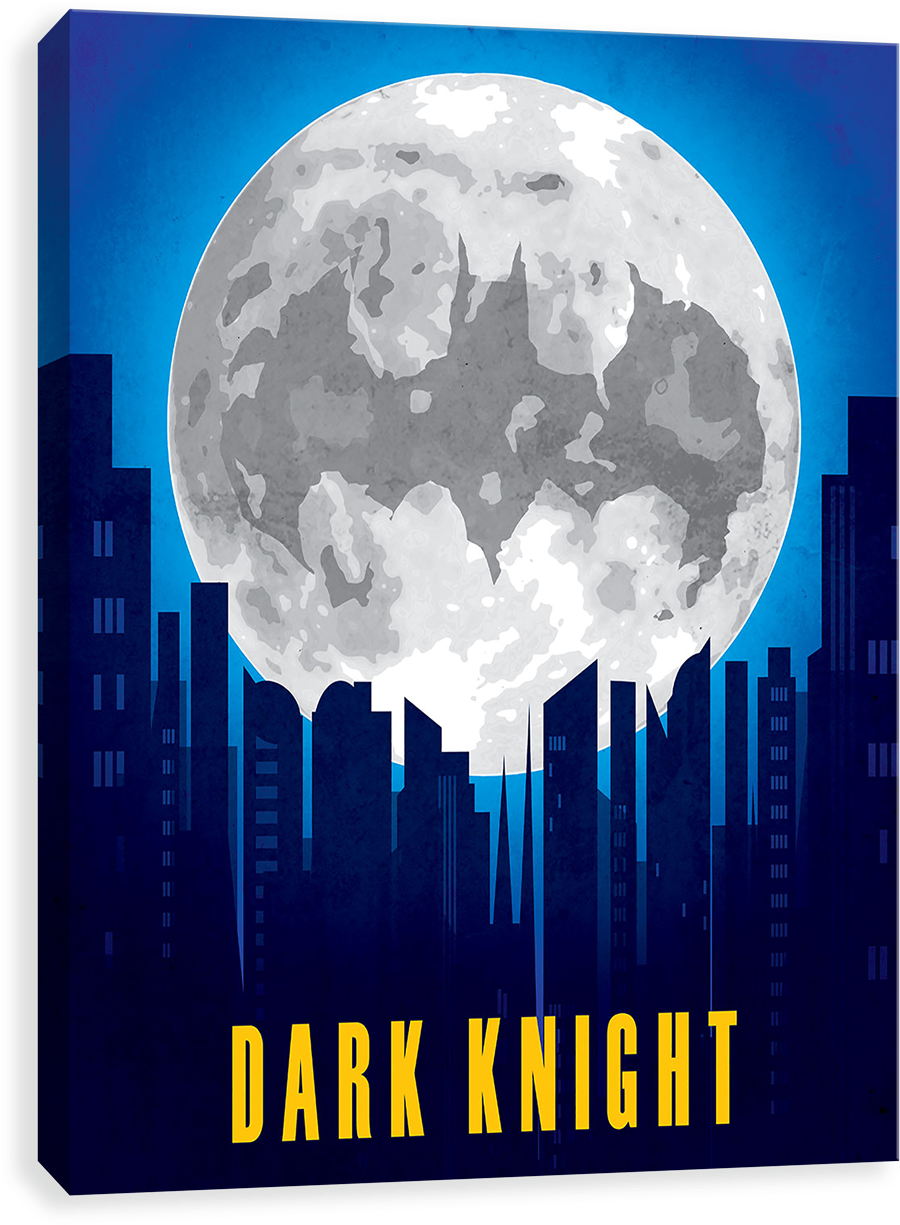 Download Moon Dark Knight - Graphic Design PNG Image with No Background ...