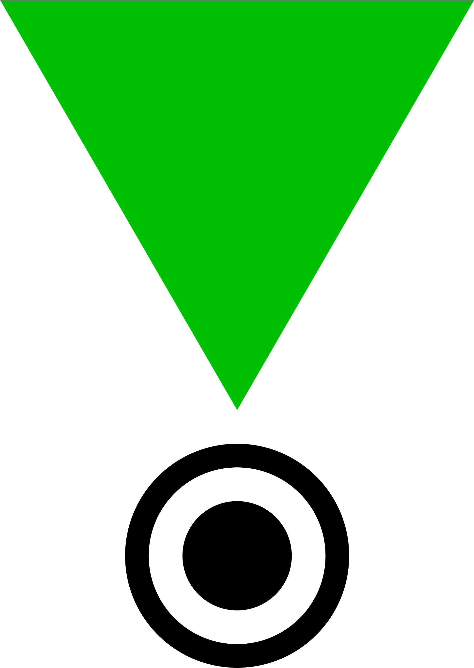 Download Open - Small Green Triangle Symbol PNG Image with No ...