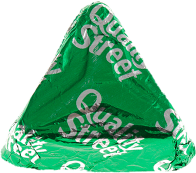 Download Noisette Triangle - Quality Street Green Triangle Png PNG ...