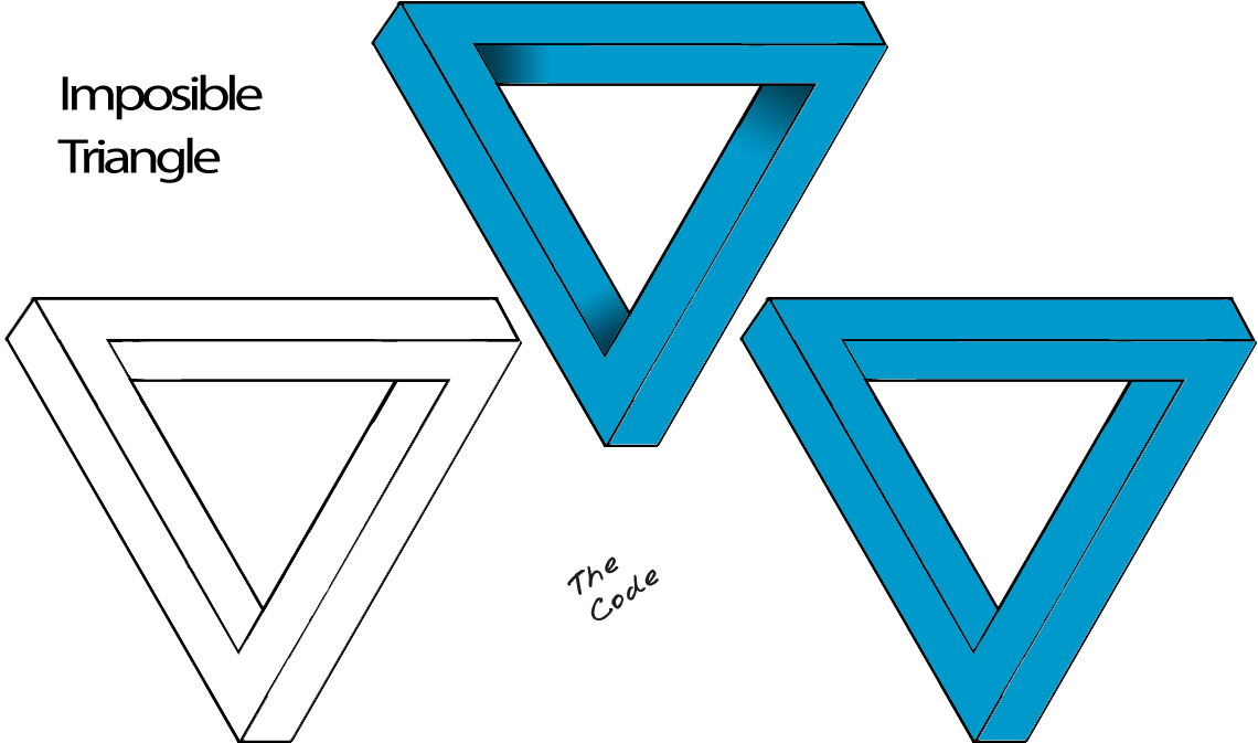 Impossible Triangle Vector Photoshop - Adobe Photoshop - Free ...