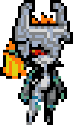 Download Midna - Midna Pixel Art PNG Image with No Background - PNGkey.com