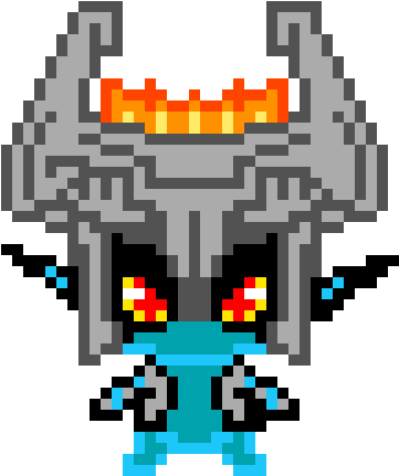 Download Midna - Midna Pixel Art PNG Image with No Background - PNGkey.com