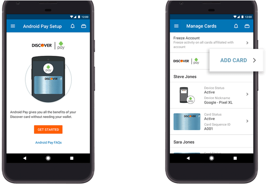 Download Android Pay - Adding Card To Mobile Banking App PNG Image with ...