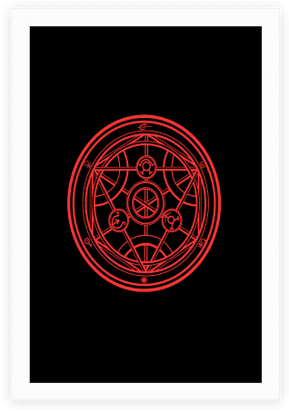 Download Transmutation Circle Poster - Transmutation Circle Tote Bag ...