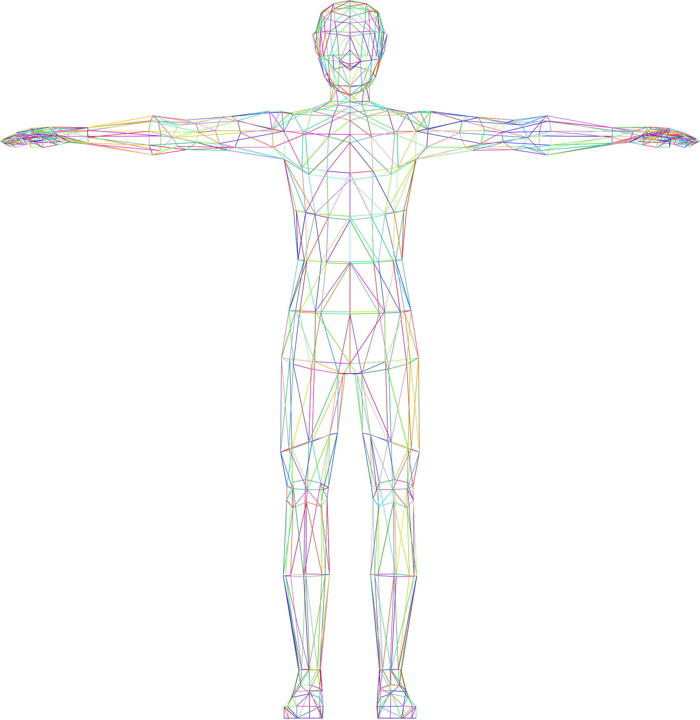 Go To Image - Human Body Wire Frame - Free Transparent PNG Download ...