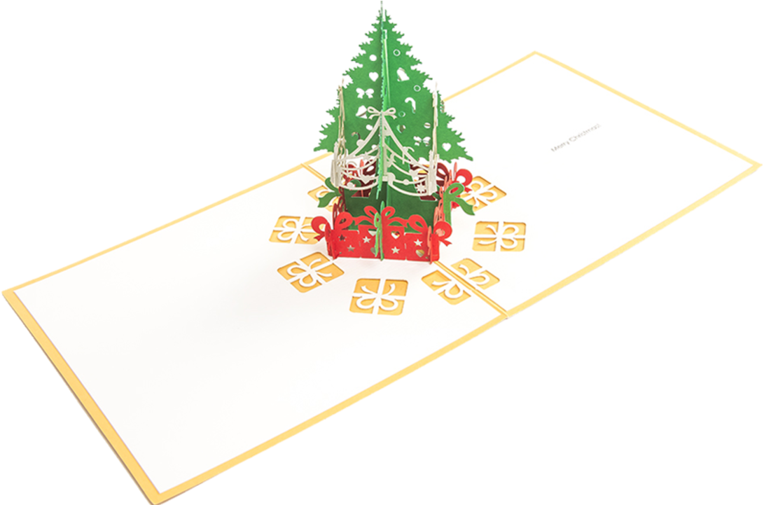Download Christmas Tree With Presents - Christmas Tree PNG Image with ...