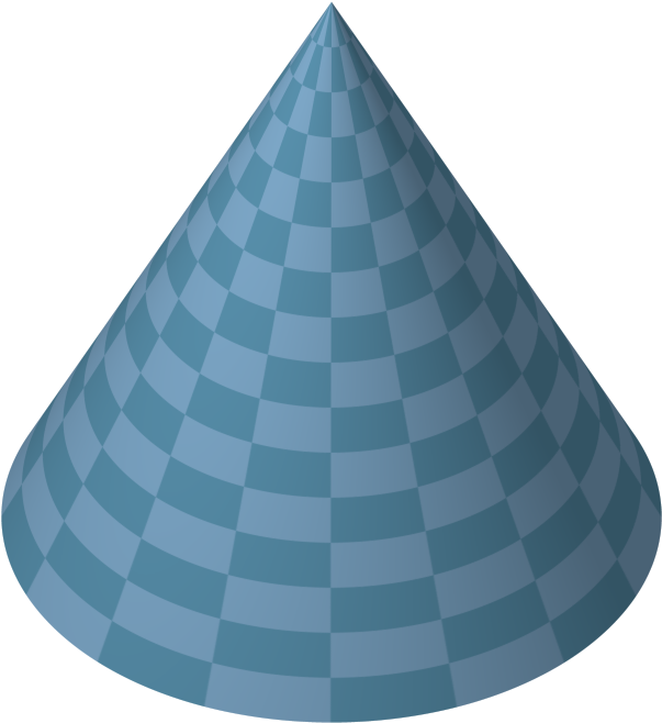 Download File - Blue-cone - Cone Transparent PNG Image with No ...