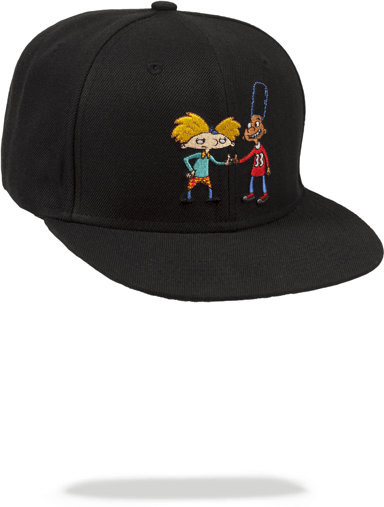 Download Hey Arnold Snapback - Sprayground Hey Arnold & Gerald Snap ...