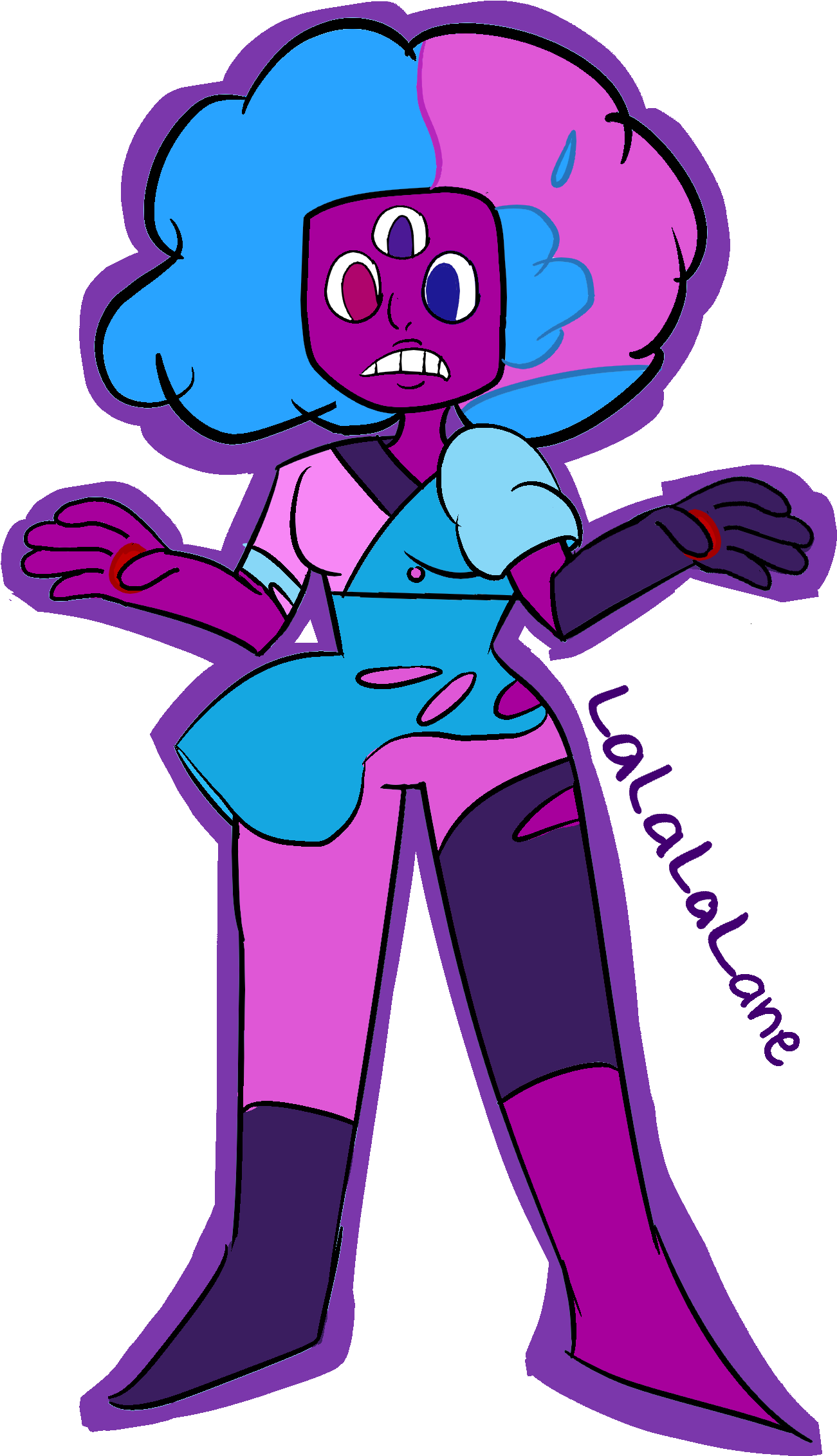 Download Garnet Steven Universe - Cartoon PNG Image with No Background ...