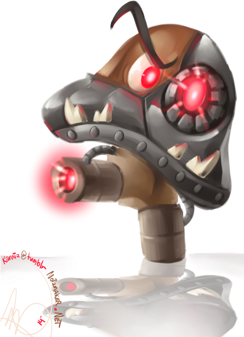 Yes, It's A Robot Goomba - Goomba Nintendo - Free Transparent PNG ...