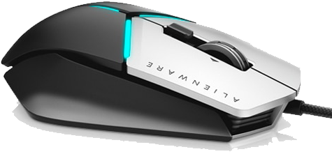 Alienware Elite Gaming Mouse Aw958 - Free Transparent PNG Download - PNGkey