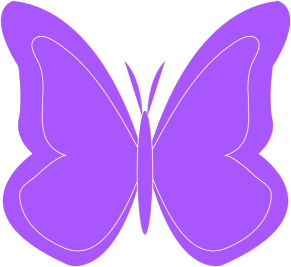 Download Purple Butterfly Clipart - Pink And Purple Butterfly Clipart ...