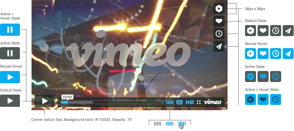 Download Vimeo Player Skin PNG Image with No Background - PNGkey.com