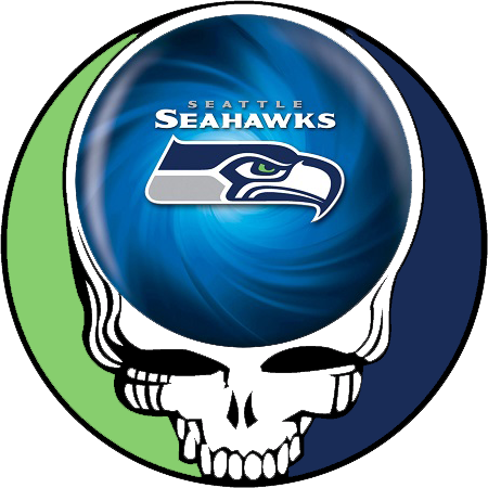 Download Iron On Stickers - Nfl Seahawks Bowling Ball - 12 Lb PNG Image ...