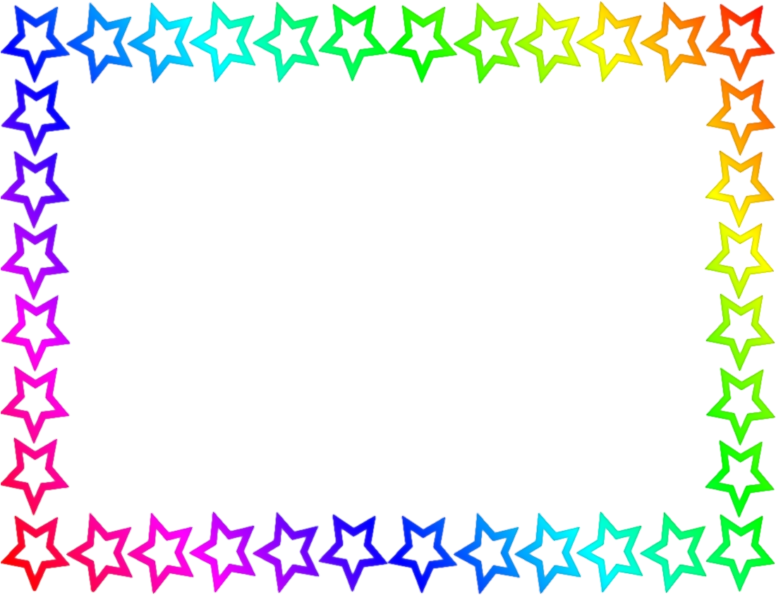 Star Border Clipart - Celebration Border - Free Transparent PNG ...