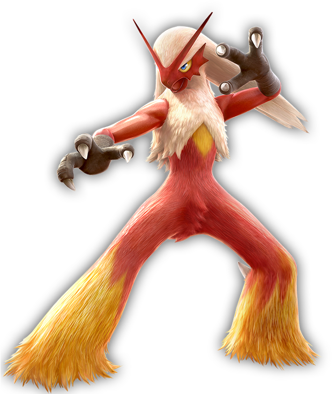 Hq Render Of Blaziken - Mega Charizard Pokken Tournament - Free ...