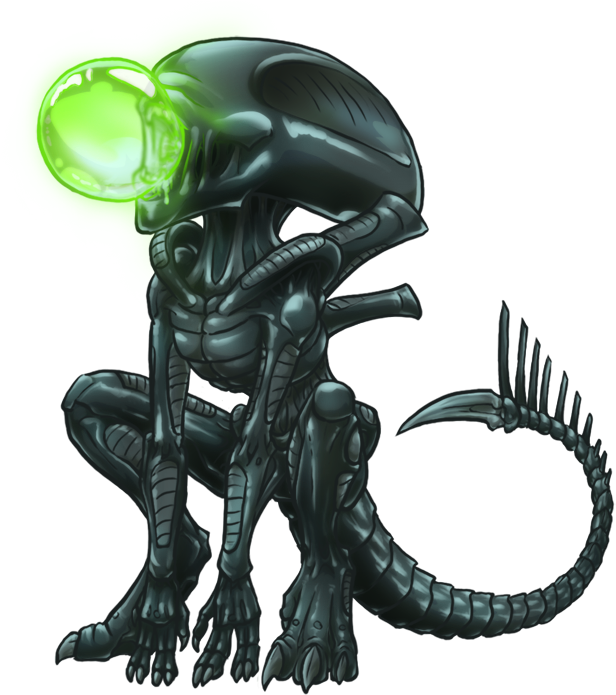 Avp Bublien By Blackdragons On Deviantart - Alien Vs Predator Png ...