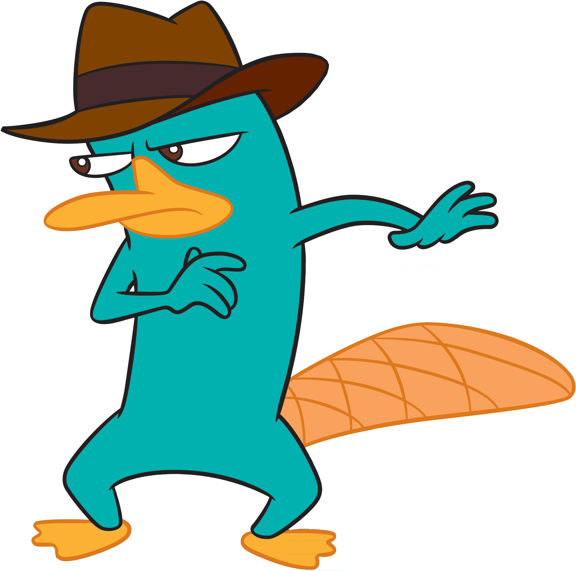 Perry The Platypus - Secret Agent Perry The Platypus - Free Transparent ...