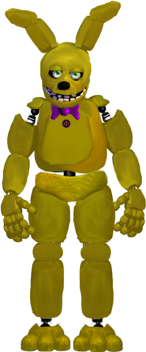 Download Spring-bonnie - Fnaf 3 Spring Bonnie PNG Image with No ...