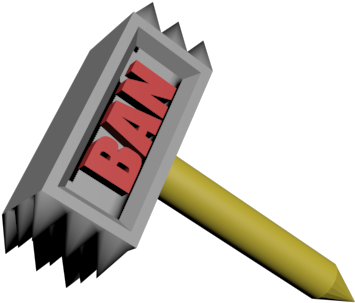 Banhammer - V2 - Ban Hammer Png - Free Transparent PNG Download - PNGkey