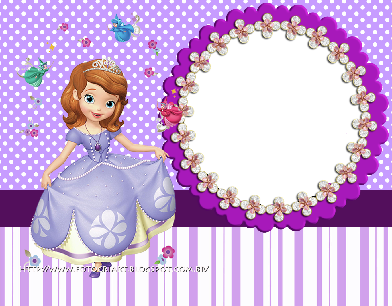 Doğum Günü - Moldura Da Princesa Sofia Em Png - Free Transparent PNG ...