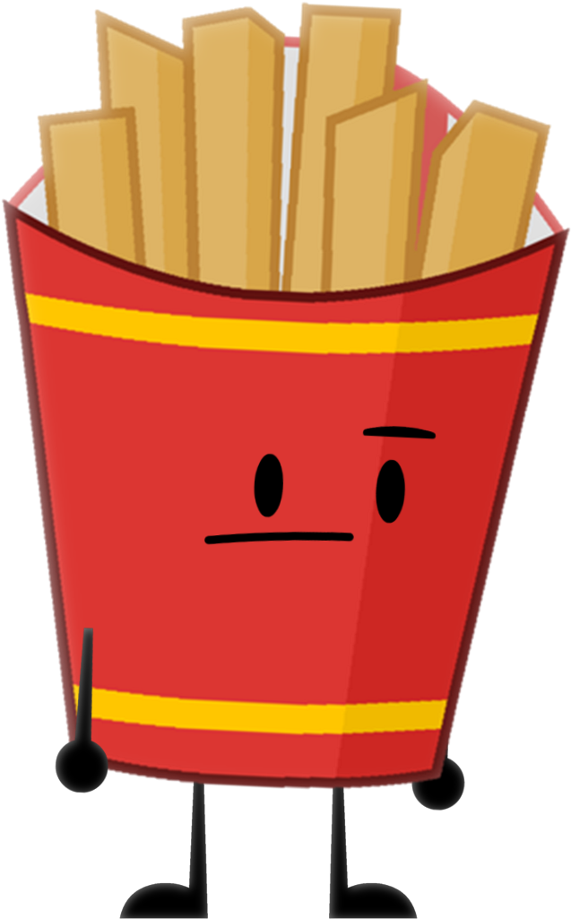 Download Fries - Bfdi Png PNG Image with No Background - PNGkey.com