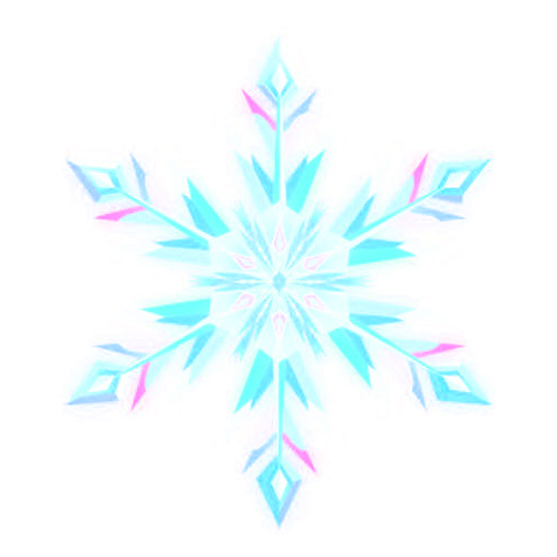 Frozen Snowflake On White Background - Disney Frozen Snowflake Png ...