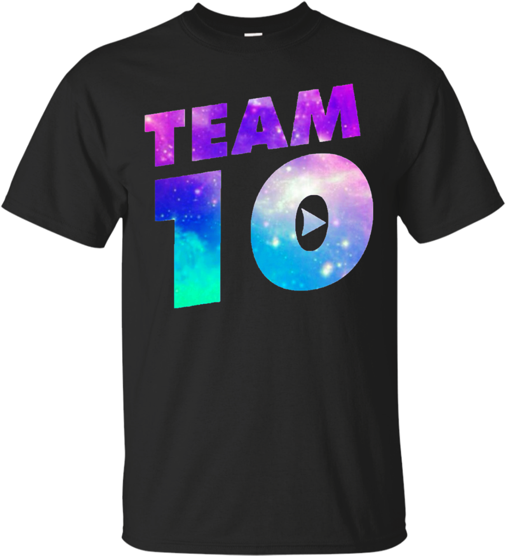 Download Galaxy Team 10- Jake Paul Basic Tees PNG Image with No ...