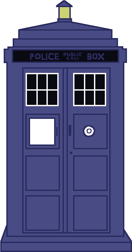 Download Tardis -flat Colors By Serenevy On Deviantart - Digital Art ...