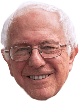 Bernie Sanders Face Png - Bernie Sanders Black And White - Free ...