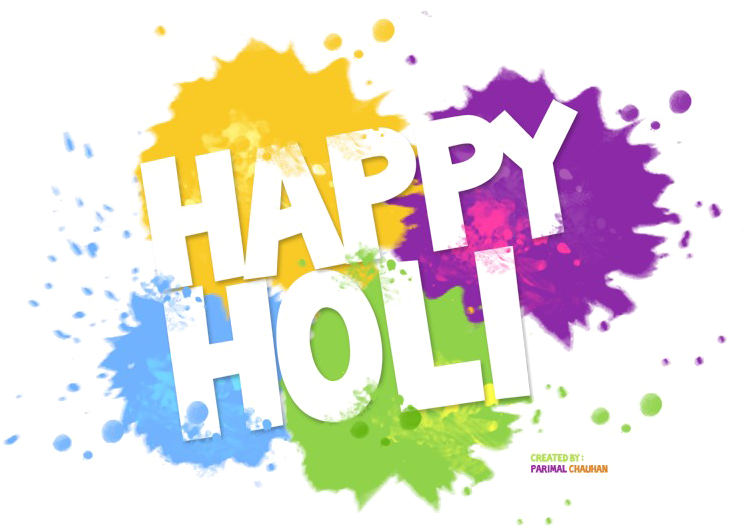 Download Holi Transparent Background Png - Happy Holi Png Hd PNG Image ...