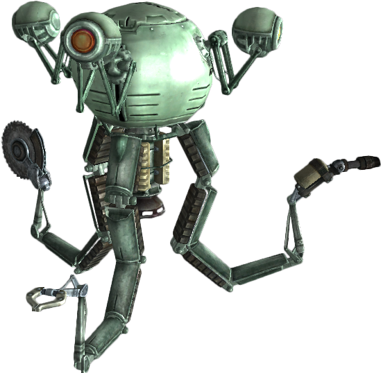 Download Maintenance Robot - Fallout Robot Png PNG Image with No ...