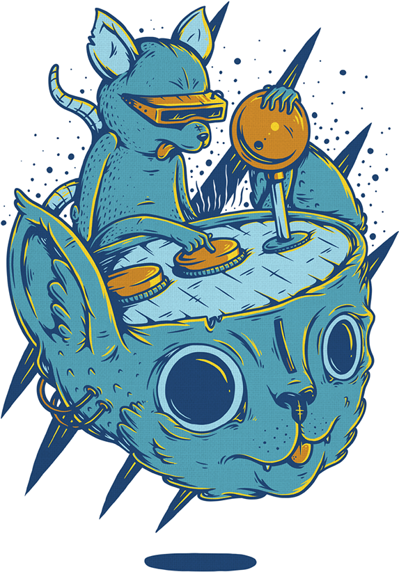 Download A Game Of Cat & Mouse // Timelapse Illustration By ...