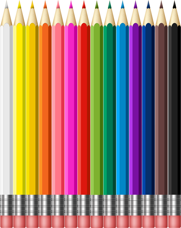 Download Preview Of Color Pencils Graphic - Color Pencils Png PNG Image ...