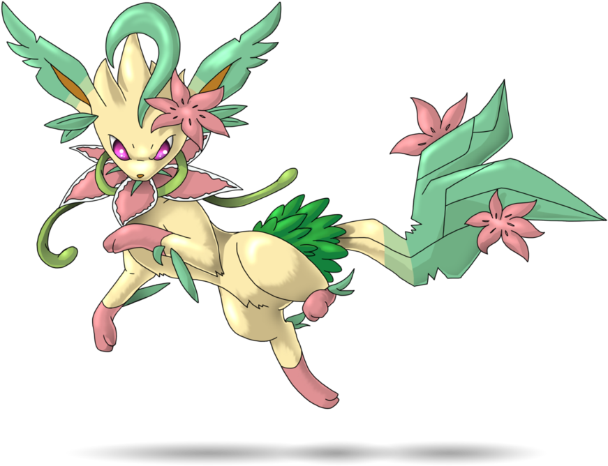 Download Mega Leafeon Contest Prize Tails19950 By Blackyspyro-d73e2cu ...