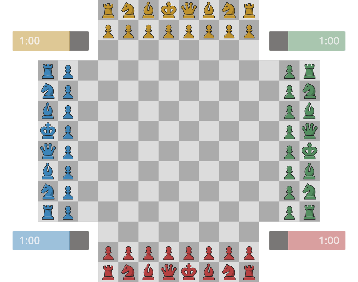 Download Four Player Chess - 4 Player Chess PNG Image with No ...