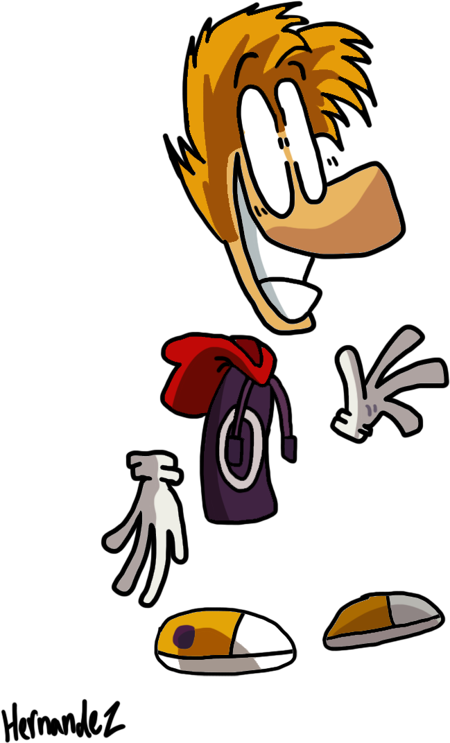 Bradandez's Rayman Artwork - Rayman - Free Transparent PNG Download ...
