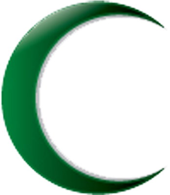 Download Green Crescent - Twitter PNG Image with No Background - PNGkey.com