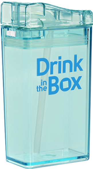 Download Ecopiggy Drink In The Box 8 Oz - Drink In The Box In Blue PNG ...