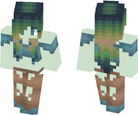 Female Minecraft Skins - Tree - Free Transparent PNG Download - PNGkey