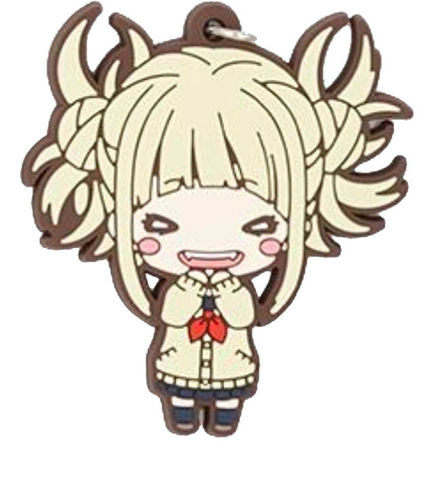 Download Rubber Himiko Toga Keychain - Himiko Toga PNG Image with No ...